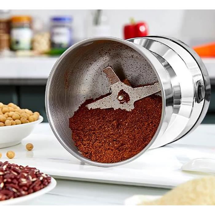 Moulin à grains électrique 350g, broyeur de grains de café Moulin à ...