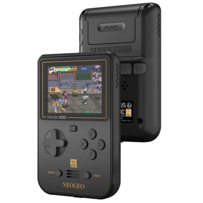 Console portable - RETROGAMING - Super Pocket Neogeo - Noir - Edition ...