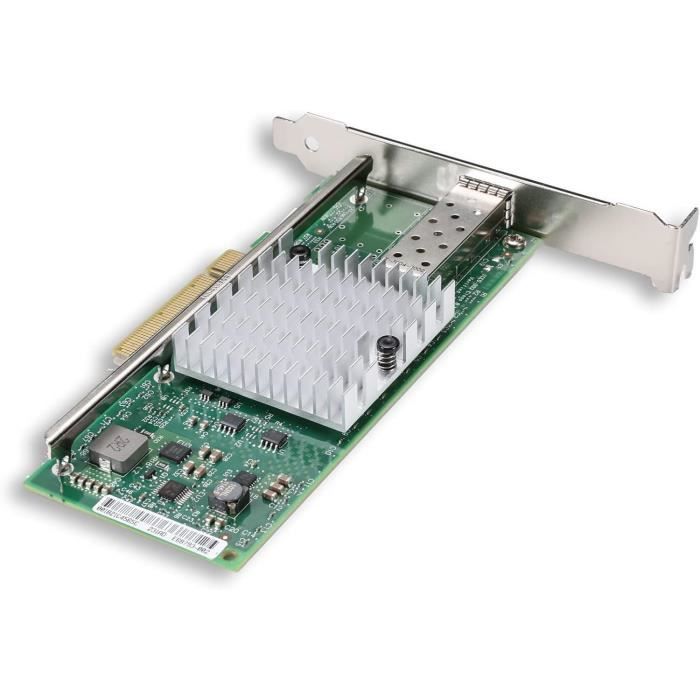 Carte Réseau Pci-E 10 Go Avec Puce Intel 82599En Pour Intel X520-Da1 ...