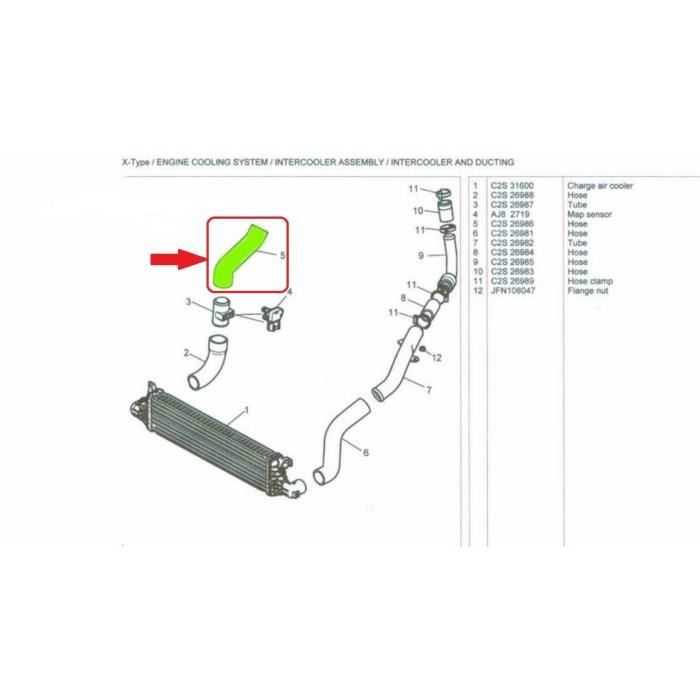 Remplacement pour tuyau turbo intercooler - TURBORURY - compatible avec ...