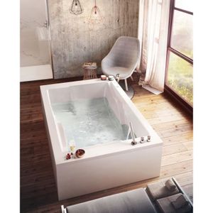 Baignoire d'angle, balnéo massante, bain - Cdiscount.com