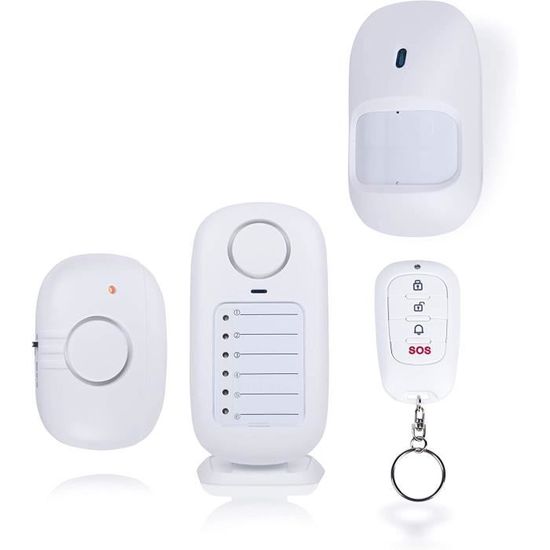 SC50-6 Mini kit d'alarme sans Fil[219] - Cdiscount Bricolage