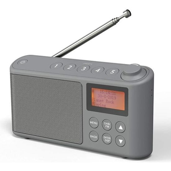 Radio Dab-Dab+ & FM - i-box - Spectrum - Batterie 15h - 60 stations ...