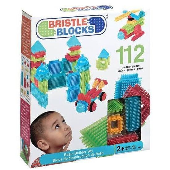 Jeu De Construction - Bristle Block - Ba3091z - 112 Pièces ...