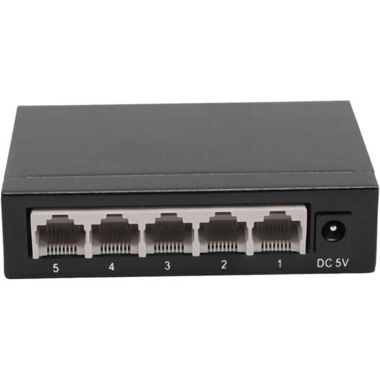 Commutateur Ethernet Gigabit 5 Ports, Hub Réseau, Répartiteur Ethernet ...
