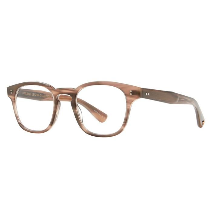 GARRETT LEIGHT ACE II 47/0/0 SEQUOIA TORTOISE acétate unisexe ACE II ...