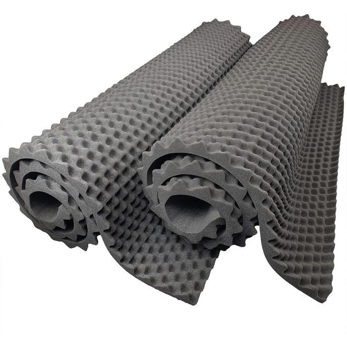 Mousse acoustique 200 x 100 x 3 cm – 2 PC – 4 m² GMP Tech Beauty of ...