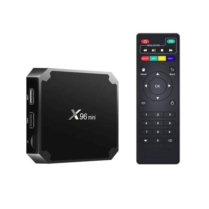NOUVEAU X96 Mini Quad Core 2G + 16G Android 7.1 TV Box Smart HD Media ...