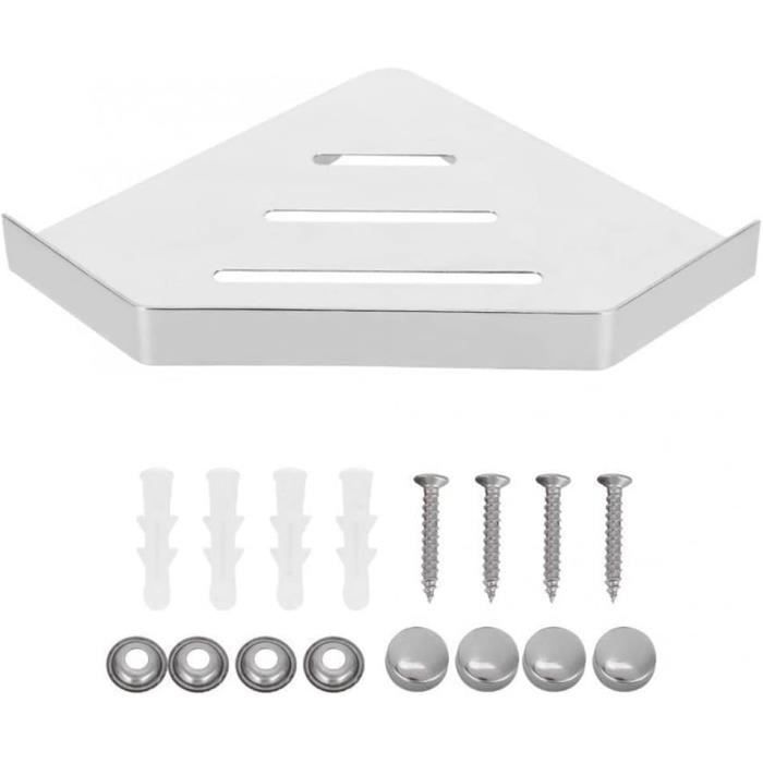 Etagère De Douche D'Angle Tablette D'Angle De Douche Murale Murale De ...
