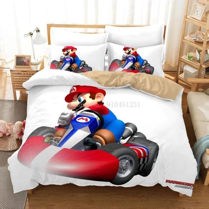 Verser12 - AU simple (2 PC) - Parure de Lit Imprimée 3D du Jeu Japonais ...