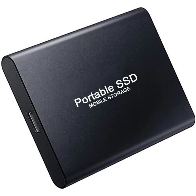 Disque Dur Externe 4To Stockage HDD mémoire Cache SSD Portable pour Mac ...