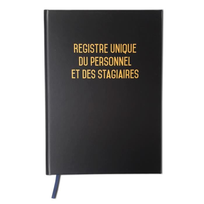 Registre unique du personnel + Registre des stagiaires Version 2022 ...