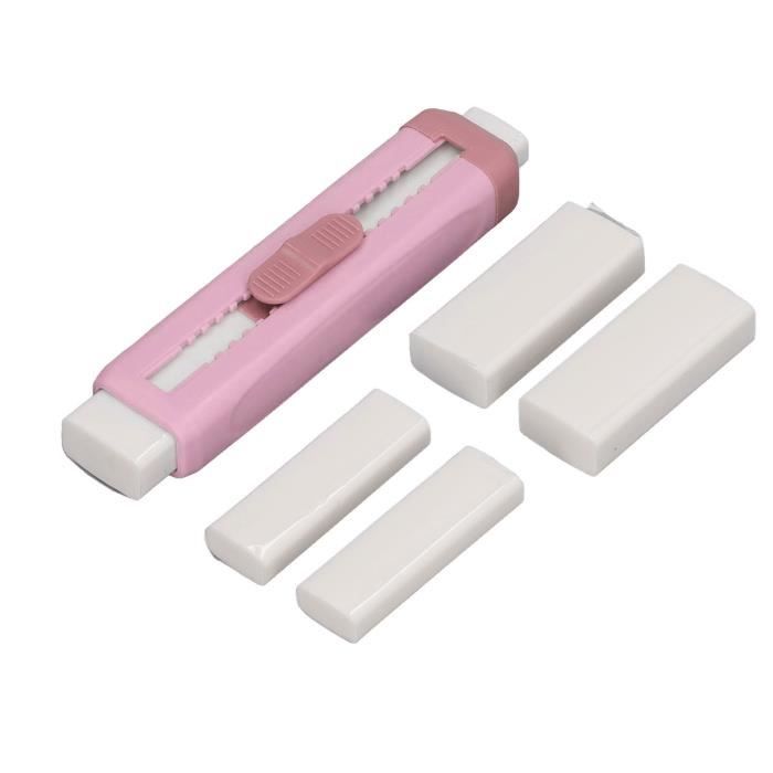 DEX Gomme Push Pull Push Pull Eraser Buckle Design Portable Double ...