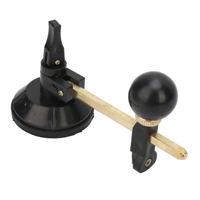 Dilwe Coupe-verre circulaire Coupe-verre 6 Compas de roue Coupe ...