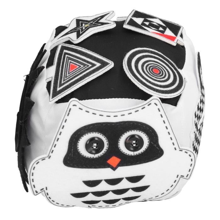 Jouet Cube Souple DIOCHE - Noir Blanc - Bébé Tissu Cube Jouet Doux ...