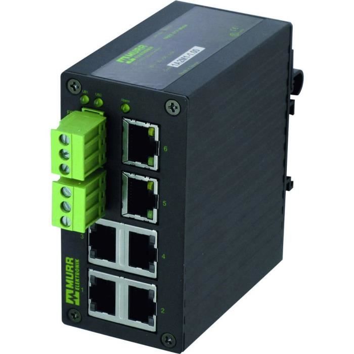 Murr Elektronik 58172 Switch réseau RJ45 6 ports - Cdiscount Informatique