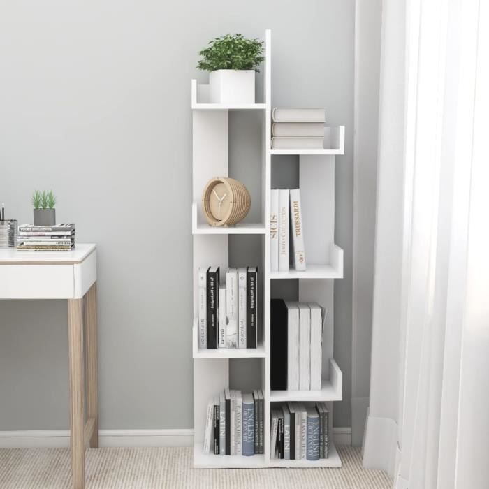 Meuble Etagere Blanc