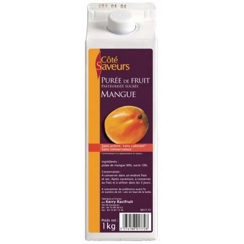 Purée de mangues Ravifruit 1 kg. - Cdiscount Au quotidien