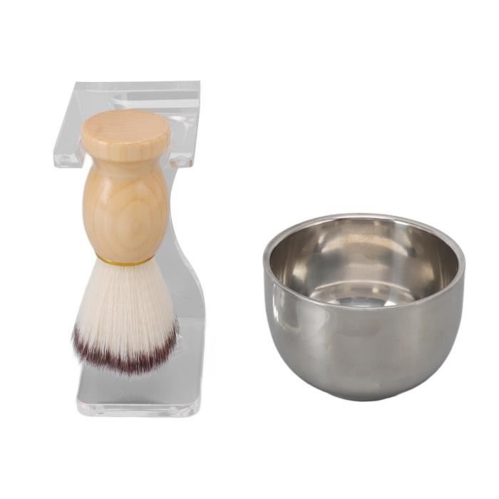 Ensemble de blaireaux de rasage pour hommes 3 Pièces Hommes Blaireau ...