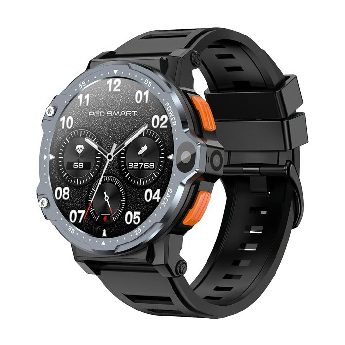 Montre Connectée Android 4G Écran HD 1.54' Tactile GPS Caméra Double ...