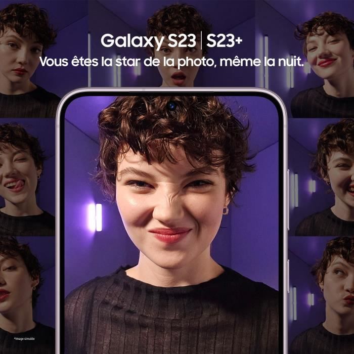 SAMSUNG Galaxy S23 plus 256Go Noir - Cdiscount Téléphonie