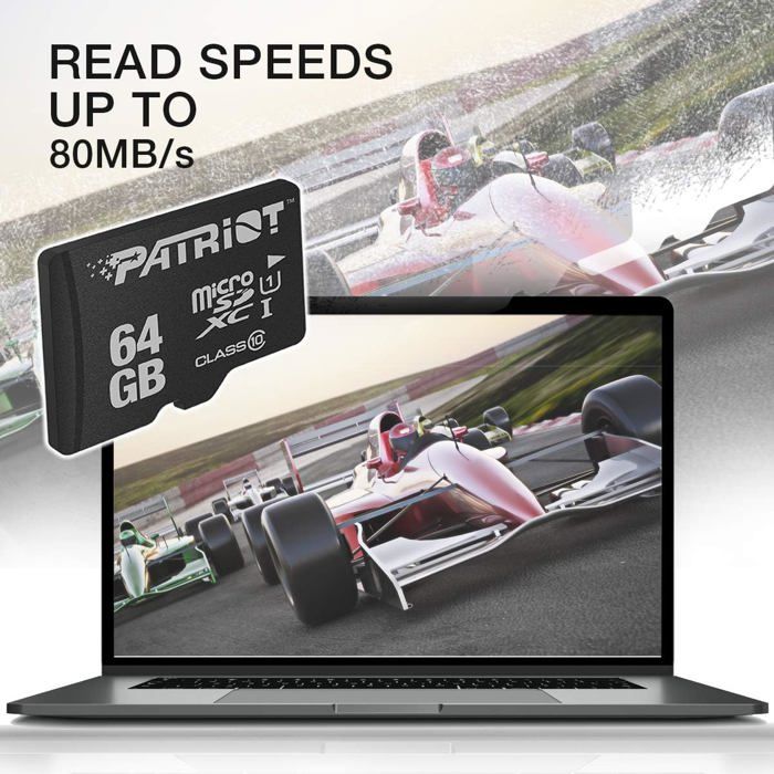 Carte Mémoire Flash Microsd Lx Serie 64Go - Psf64Gmdc10[J92 ...