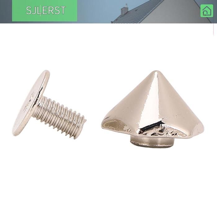 Sjlerst Rivets pyramides hexagonaux Rivets En Cuir élégants Compatibles ...