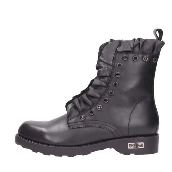 Cult Boot La peau Femmes Noir CLW320200 Noir - Cdiscount Chaussures