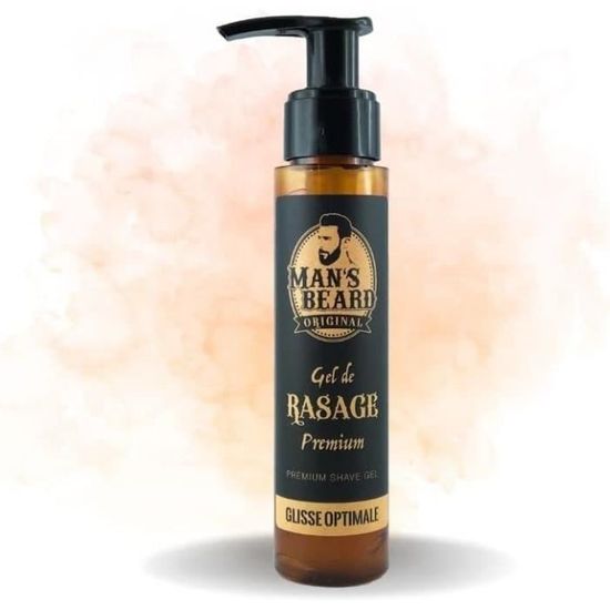 Gel De Rasage Homme Barbe De Précision Transparent À L'Aloe Vera ...