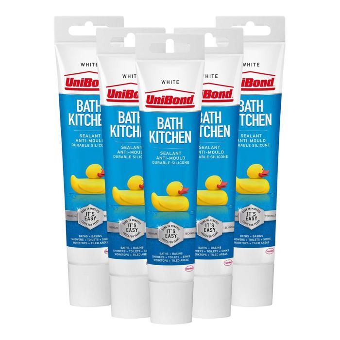 Mastic silicone Unibond anti-moisissure et imperméable pour cuisine et ...