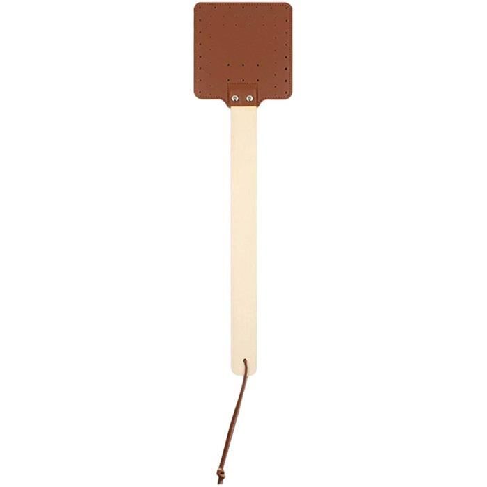 Tapette À Mouches en Cuir, Fly Swatter Lutte Antiparasitaire Manuelle ...
