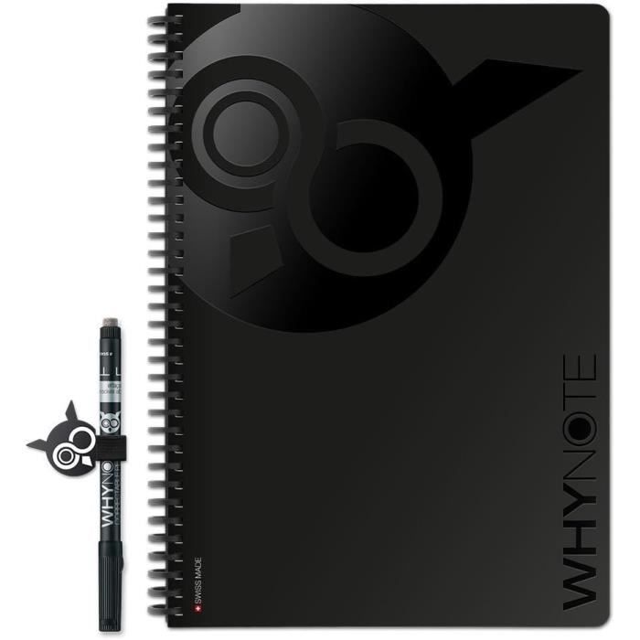 Bloc Note A4 – Votre Tableau Blanc Et Son Stylo Effaçable Dans Un ...