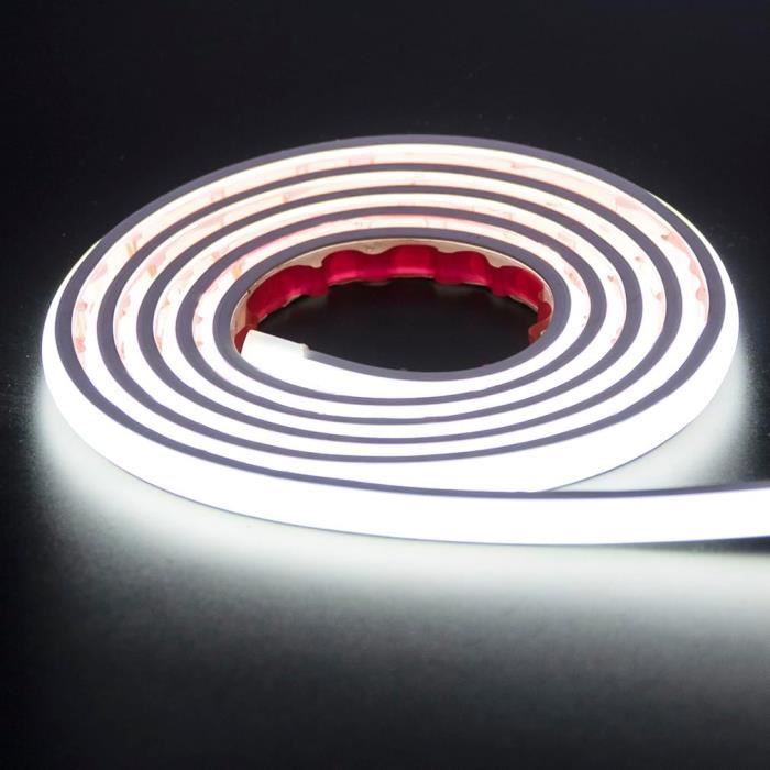 Ruban Led Puissant Cob 2 Metre Adhesif 220V Sans Transformateur, Bande ...