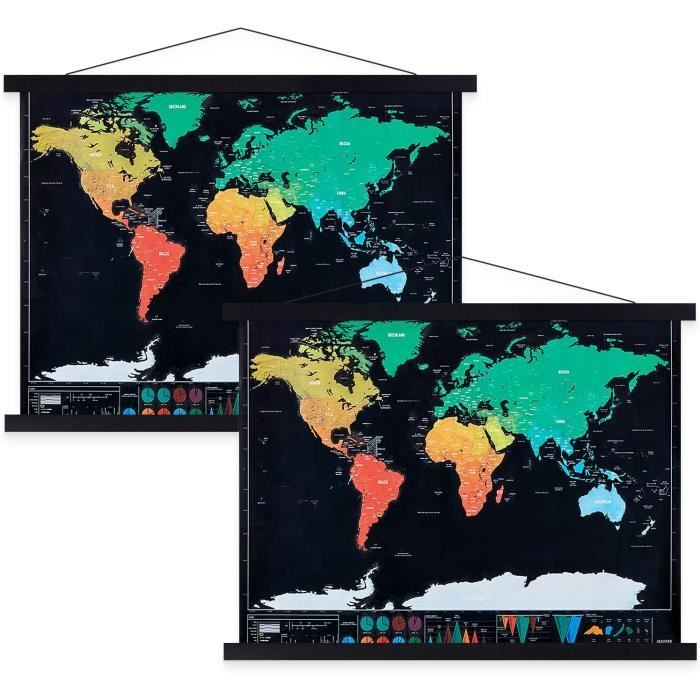 Cadre Photo A2, Cadre Poster 45X60 45X30 Aimanté Bois Naturel Pour ...