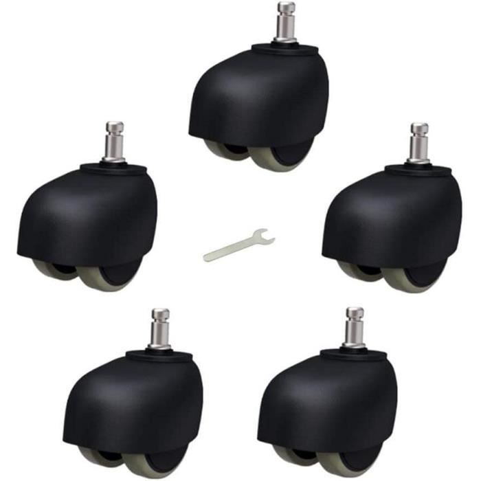 Fauteuil De Bureau À roulettes, Roulette Pivotante pour Meuble À ...