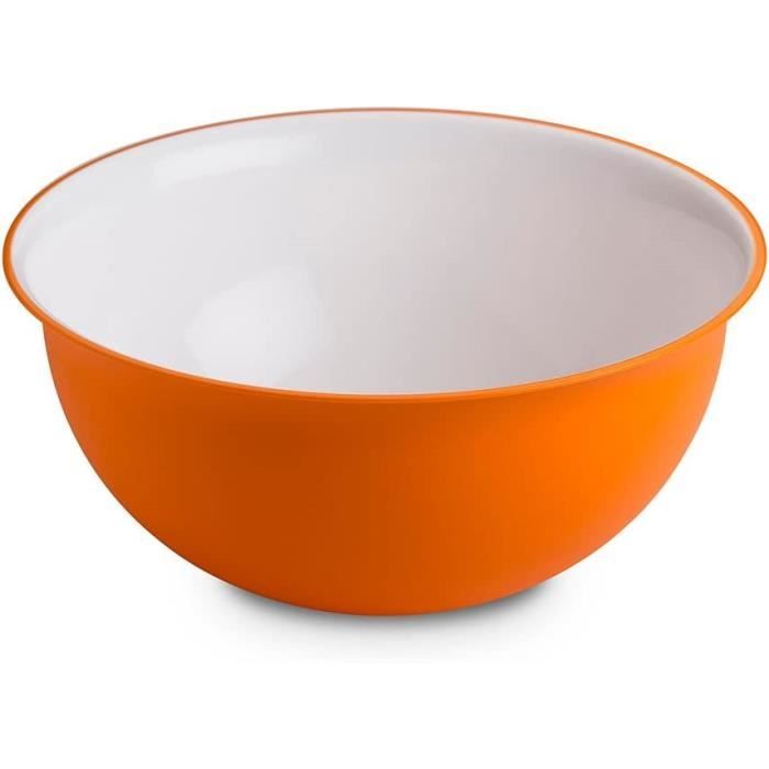 Saladier de 3,5 litres, mesure 26,5 x 12 cm blanc à l'intérieur et ...