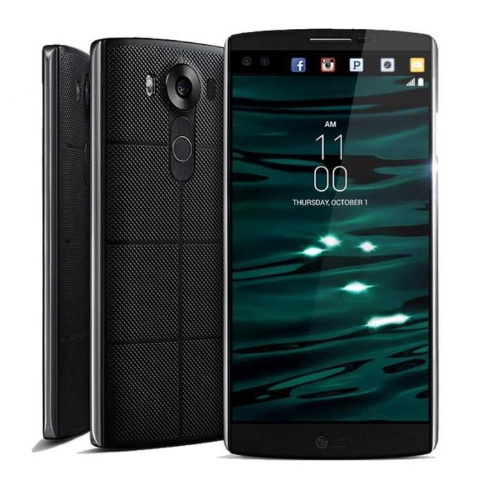 LG V10 H901 32 Go Noir 5.7 Pouce Sidéral - - Cdiscount Téléphonie
