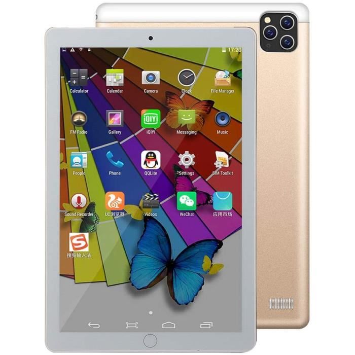 Tablette Android Octa Core 10 Pouces, écran Tactile 1280x800 HD IPS, 1 ...