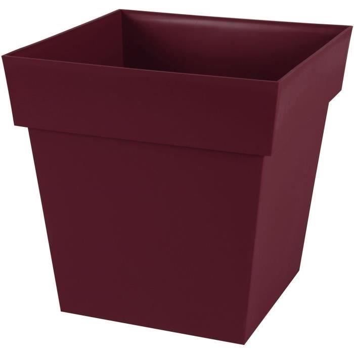 EDA Pot de Fleur Carré TOSCANE 39 cm - Volume 38 L - 39 x 39 x H.39 cm ...