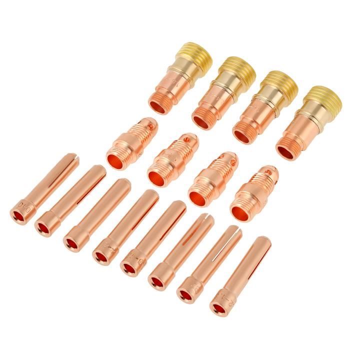 EJ.life kit de soudage 49 pièces / ensemble gaz lentille alumine buses ...