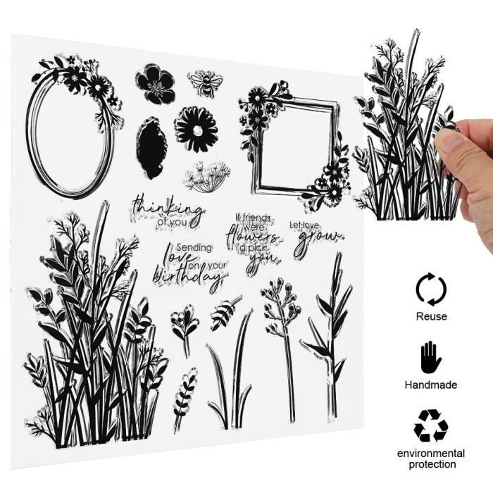 Tampon Journal unique rapide, tampon transparent, tampon IY, pour ...