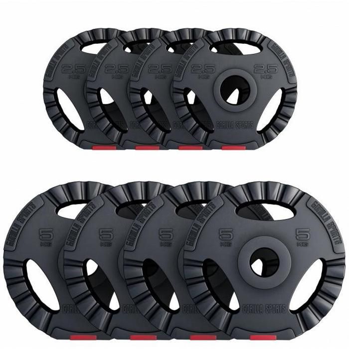 Disque musculation olympique avec poignées 50/51 mm - Cdiscount Sport