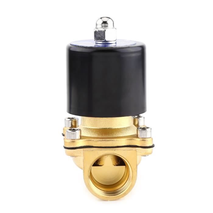 GOTOTOP Vanne d'eau électrique DC24V 3/4' DN20 électrovanne électrique ...