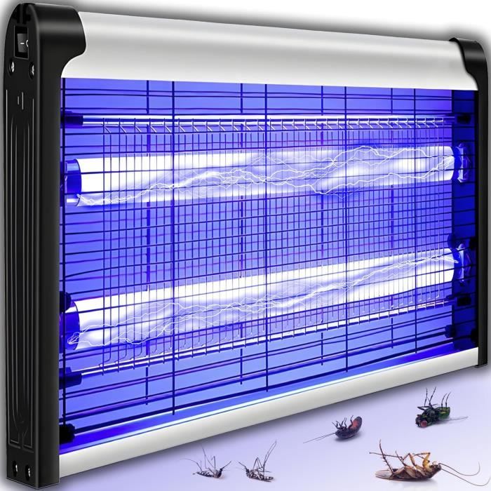 Lampe Uv Anti Insectes Volants Intérieur. Tue-Mouche Destructeur D ...