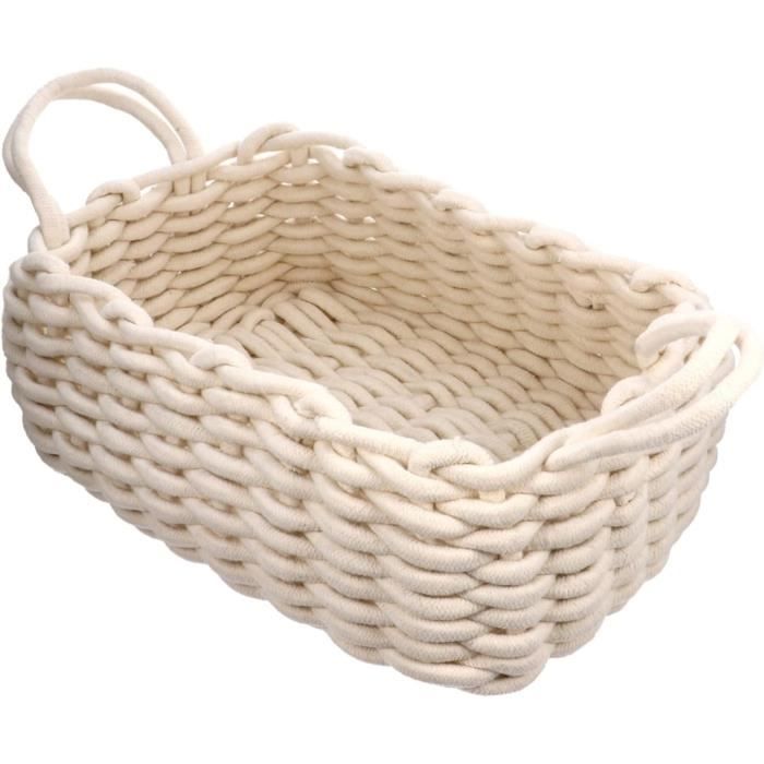 Panier De Rangement De Bureau Paniers De Rangement En Osier Bacs De ...