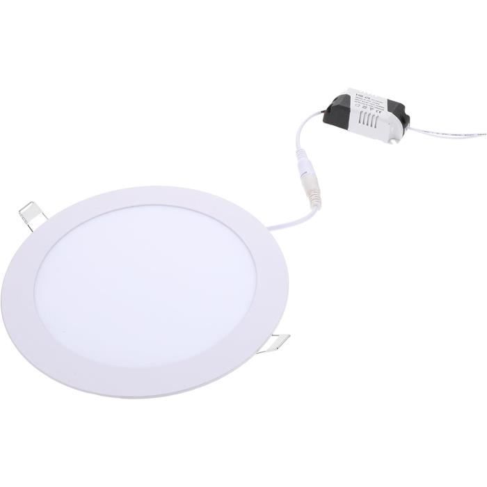 Downlight Rond Encastré Ultra-Mince Led Panneau Lumineux 15W Ampoules ...