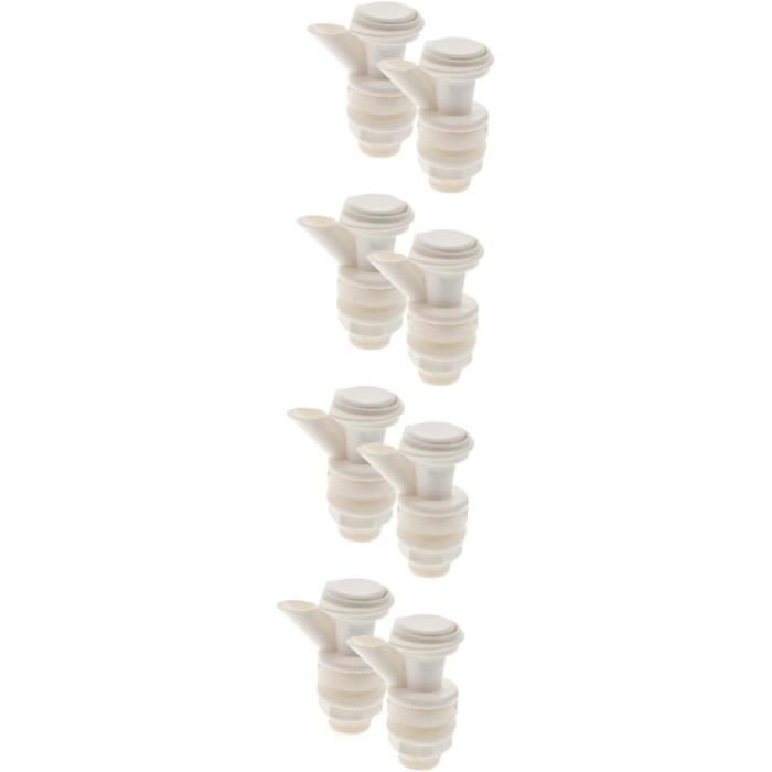 8 Pièces Refroidisseur À Bouton Poussoir Couvertures De Petit ...