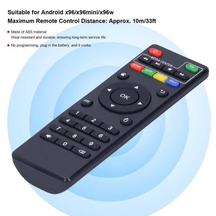 CYA Télécommande TV Box Remplacement de la télécommande du contrôleur ...