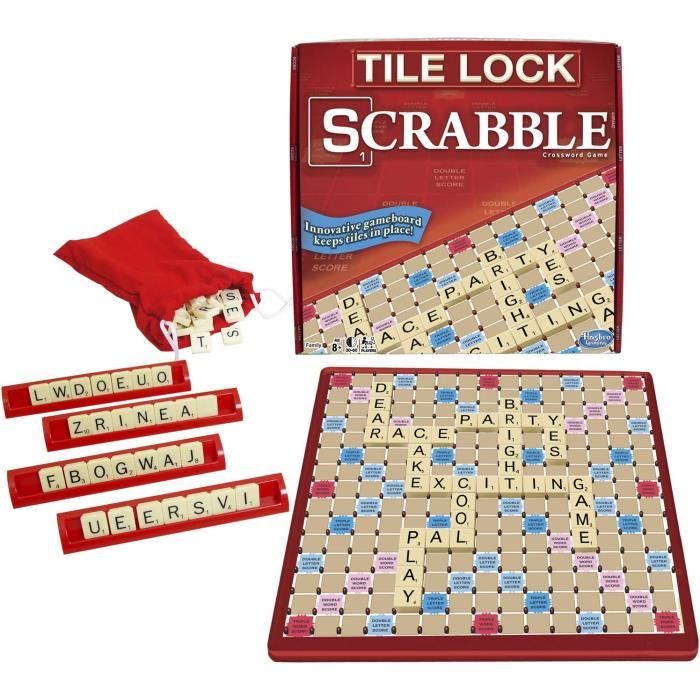 Tile Lock Scrabble - Cdiscount Jeux - Jouets