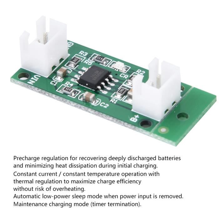 YOSOO Module de charge de batterie NiMH Module de chargeur de batterie ...